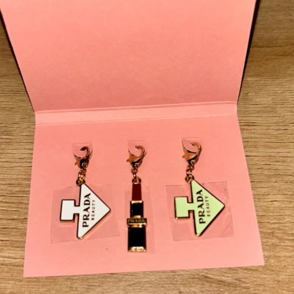 Prada | Accessories | Prada Beauty Charms New | Poshmark